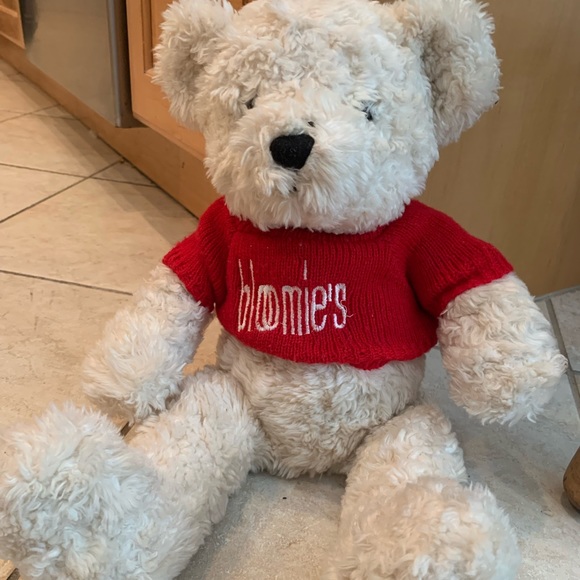 Bloomingdale's | Toys | Bloomies Stuffed Teddy Bear | Poshmark